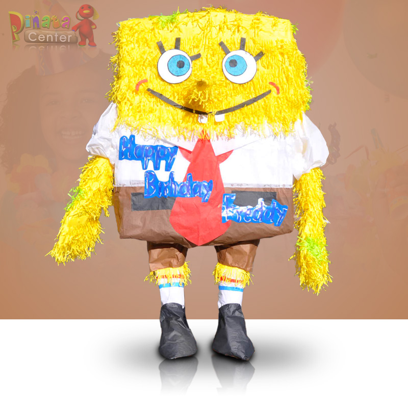Pinata Center Online Store: Custom Made Sponge Bob Pinata 100% ...