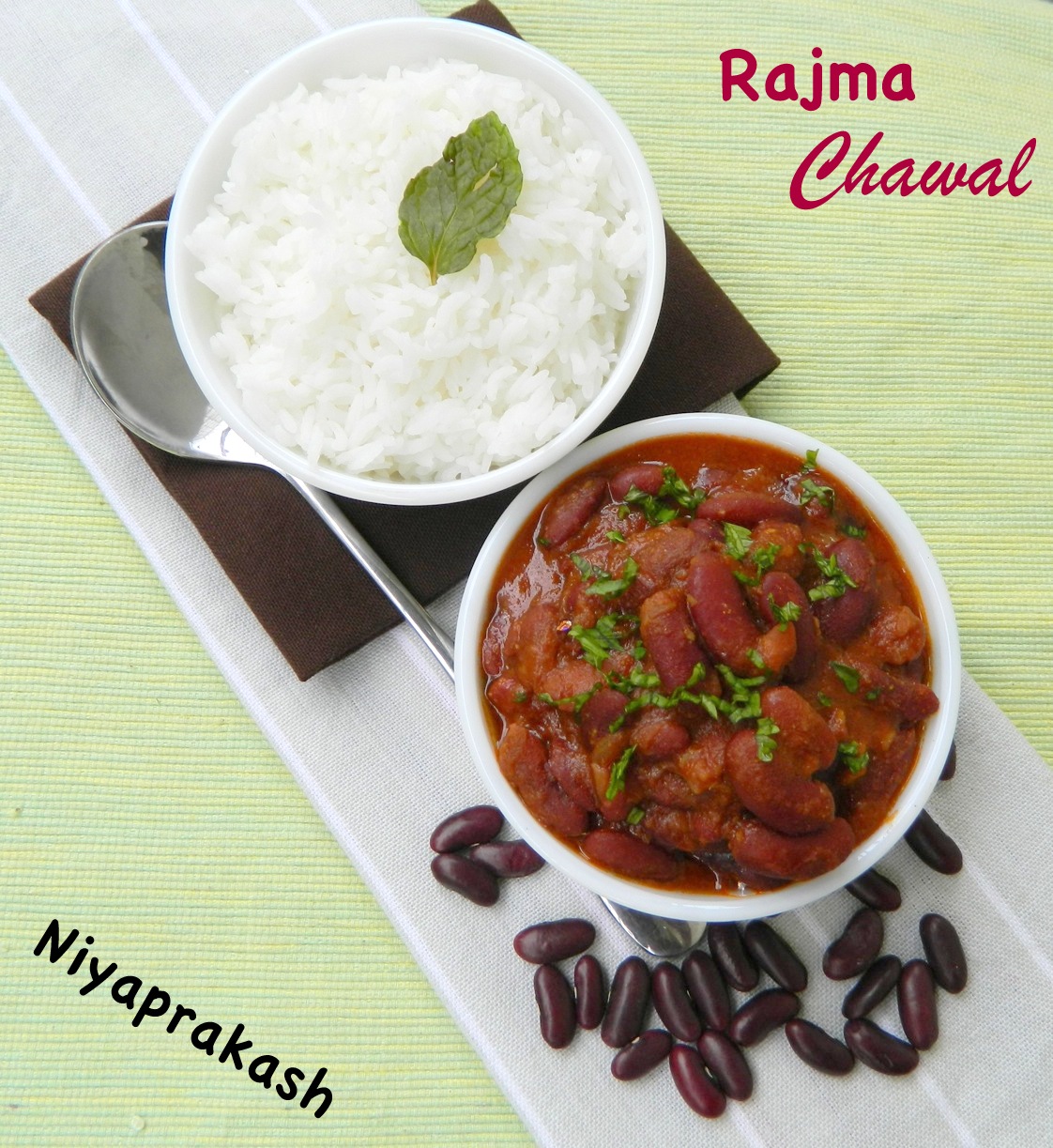 Niya's World: Rajma Chawal