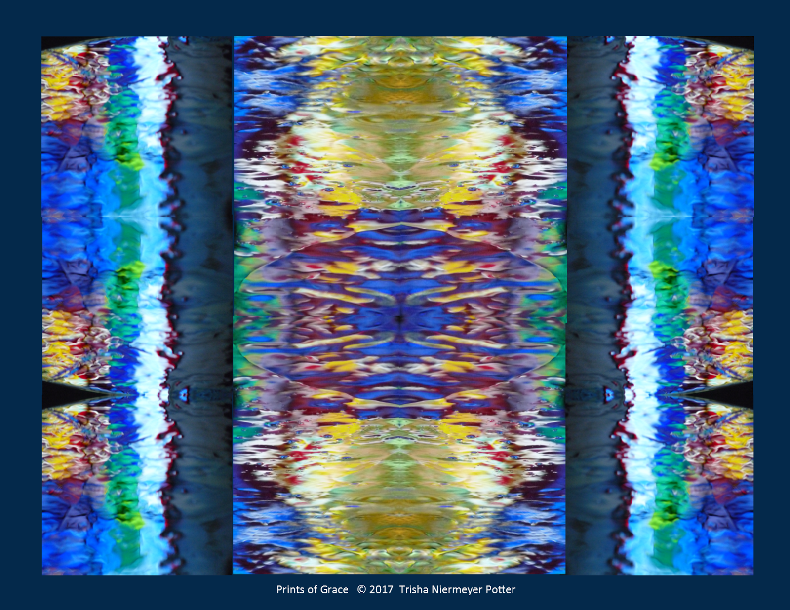 Prints of Grace: My Latest Stained Glass Reflection Photography Mosaics