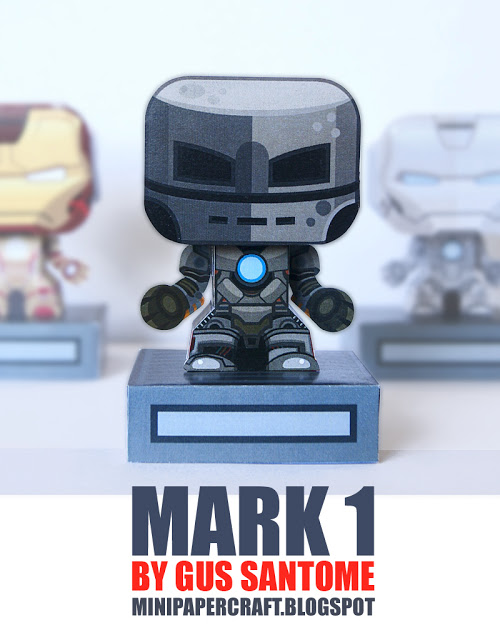 Mini Iron Man Mark I Papercraft | Papercraft Paradise | PaperCrafts ...