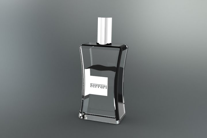 My Cad Designs: Perfume bottle 3D model