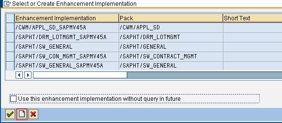 SAP ABAP 4 Tutorial: User Exit - Implicit Enhancement