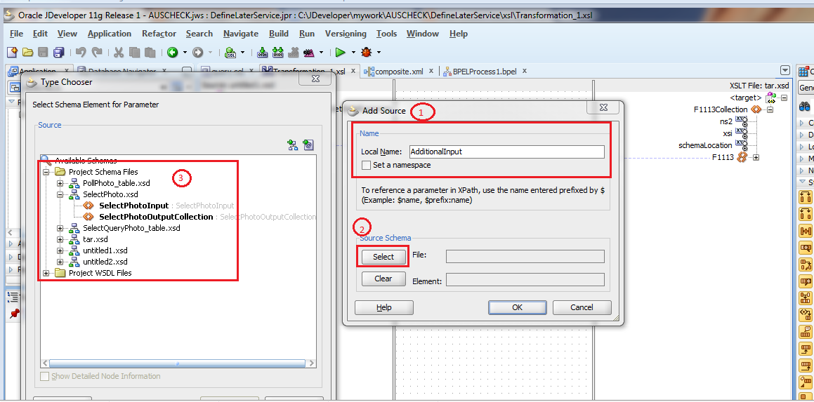 Oracle SOA : BPEL BPM OSB : Adding Multiple Sources in XSLT ...