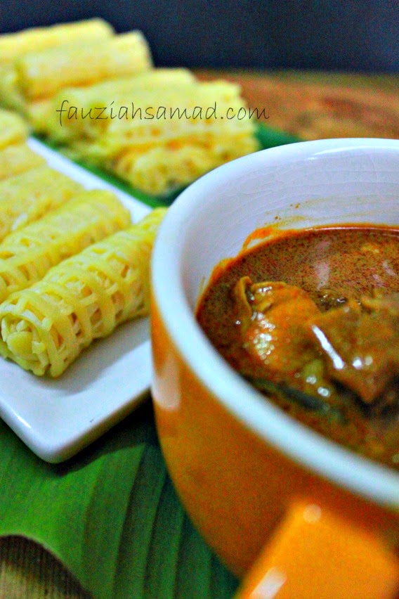 Begitu jugak kalau nak makan Roti Jala dengan Kuah atau orang Perak ...