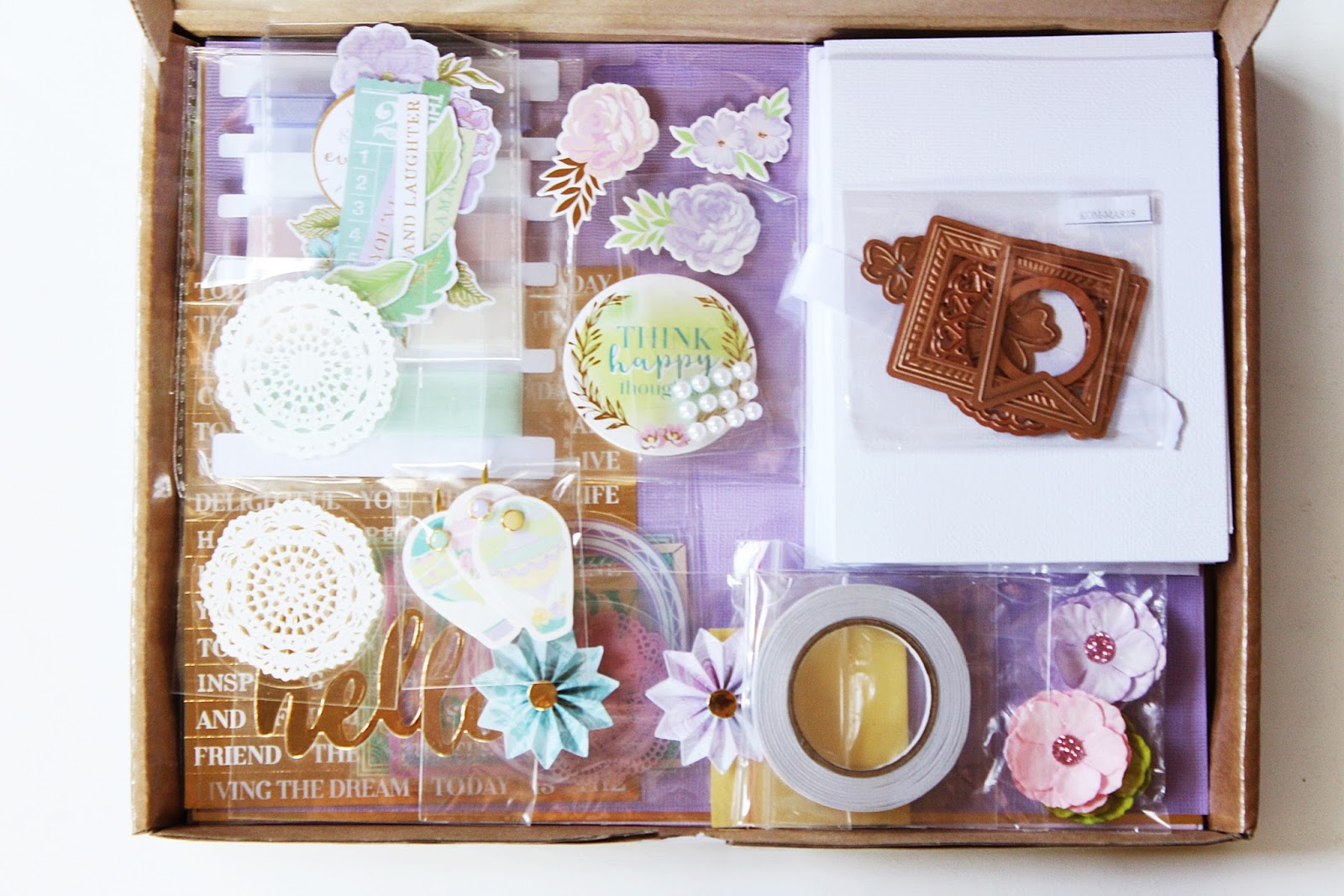 Quill and Punch Works: Spellbinders March Card Kit | Cards