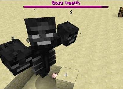 Minecraft Boss Fight: New Boss Wither King