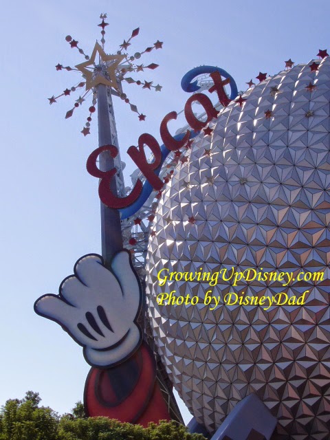 Growing Up Disney: Photo Flashback! Spaceship Earth 2003