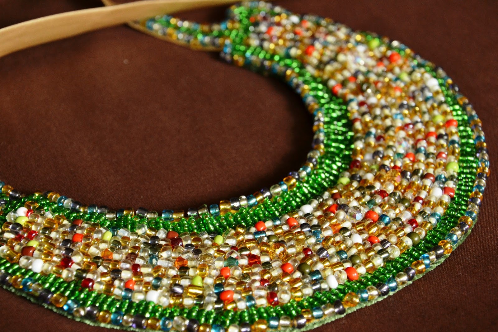 A WORLD TO DISCOVER: Mozaique Necklace/ Colier Mozaic