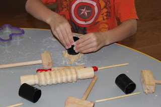 Seedlings Nursery School: Sawdust Clay