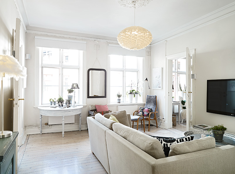 Interior: white rustic - Seaofgirasoles