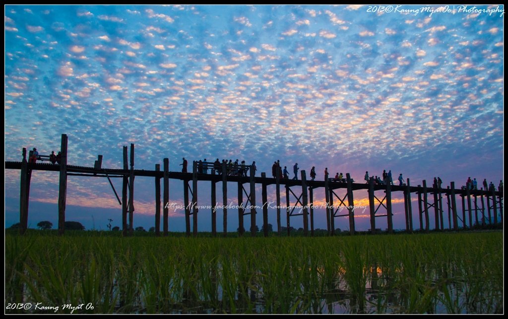 Incredible senses of U Pain Bridge,Mandalay,Burma ~ KaungMyatOo|ေကာင္း ...