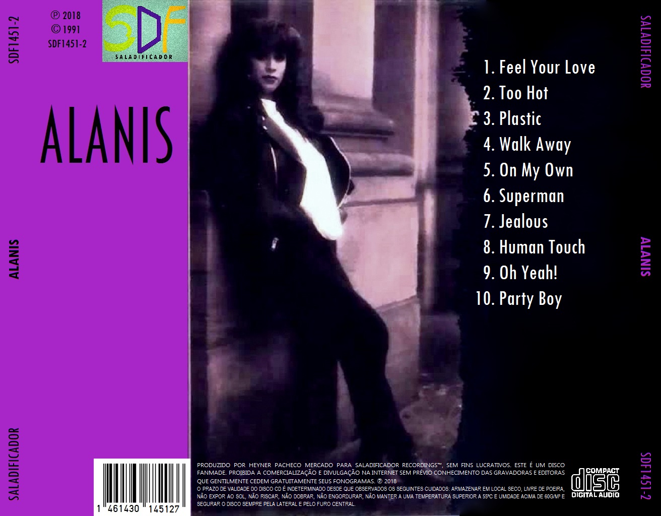 Saladificador: Reissue: Alanis / Now Is the Time (Alanis Morissette ...