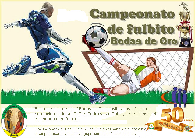 Campeonato de Fulbito ~ I.E. San Pedro y san Pablo - Circa