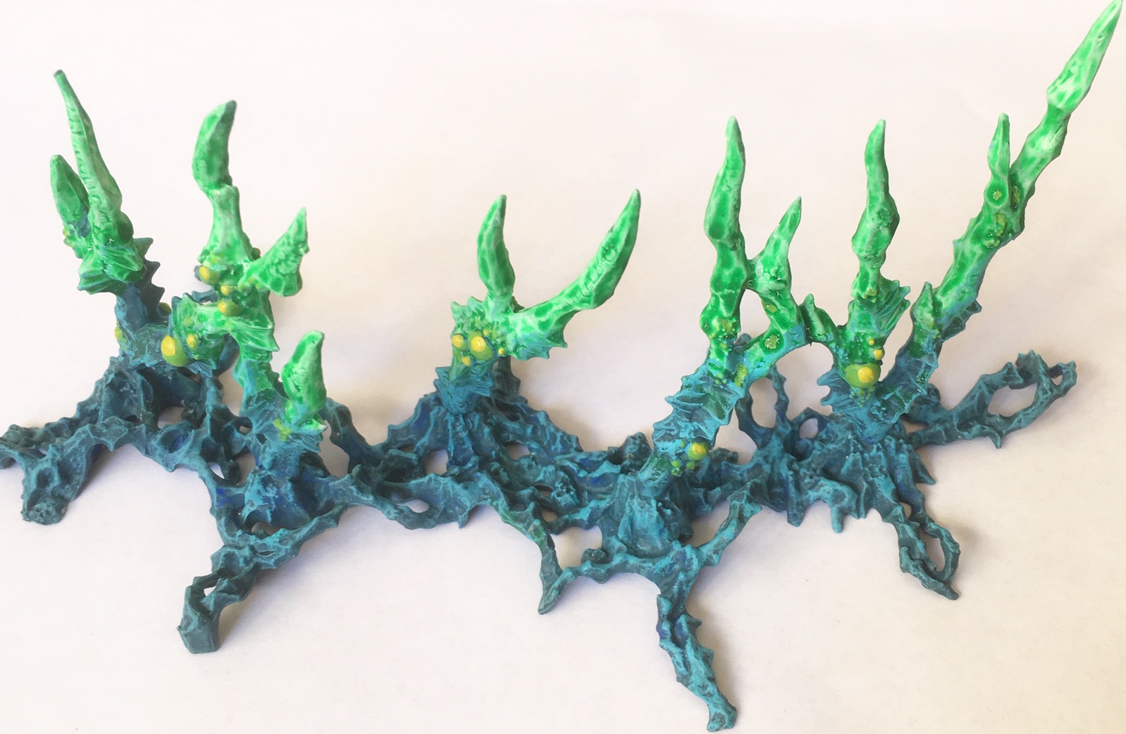 Warpstone Flux: Blue-Green Shardwrack Spines