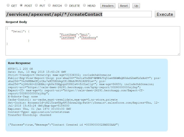 Amit Salesforce | Salesforce Tutorial: REST API with XML and JSON ...