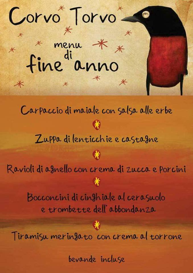 Il blog del Corvo Torvo: Il menu di Fine Anno