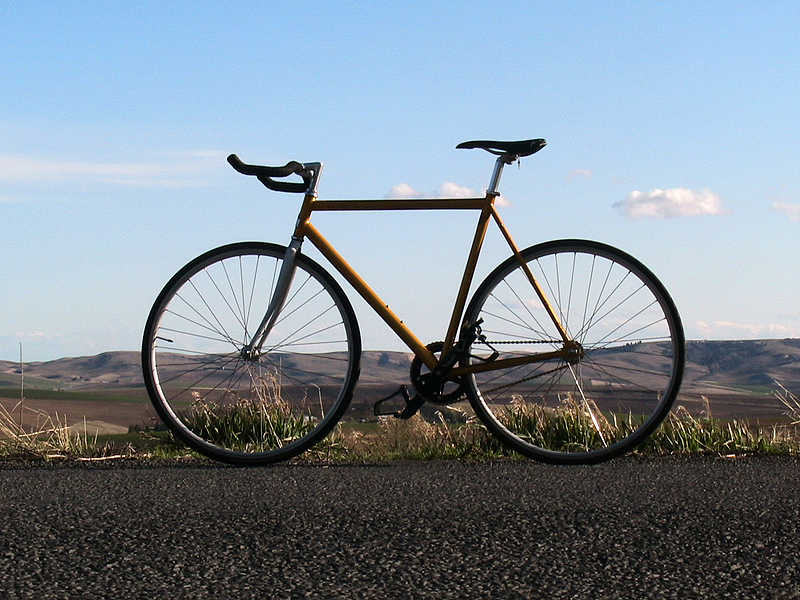 Modifikasi Sepeda Fixie Kuning:Modifikasi Sepeda Fixie