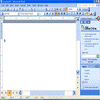 Blog MS Word Courses: The Main Microsoft Word XP Window