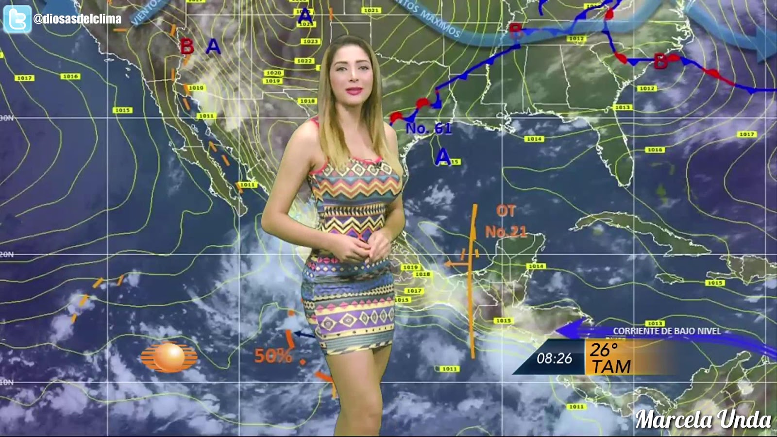 Las diosas del clima: Marcela Unda