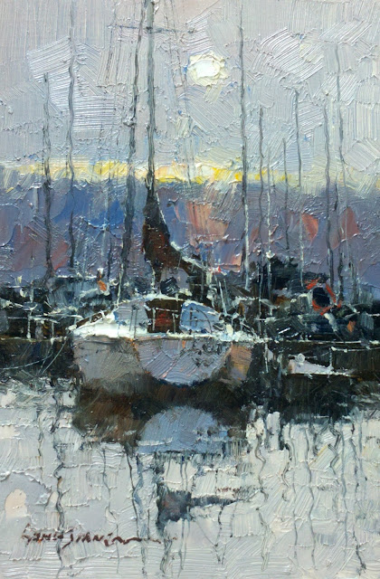 J.R. Mooney Galleries of Fine Art: Dawn by X. Song Jiang