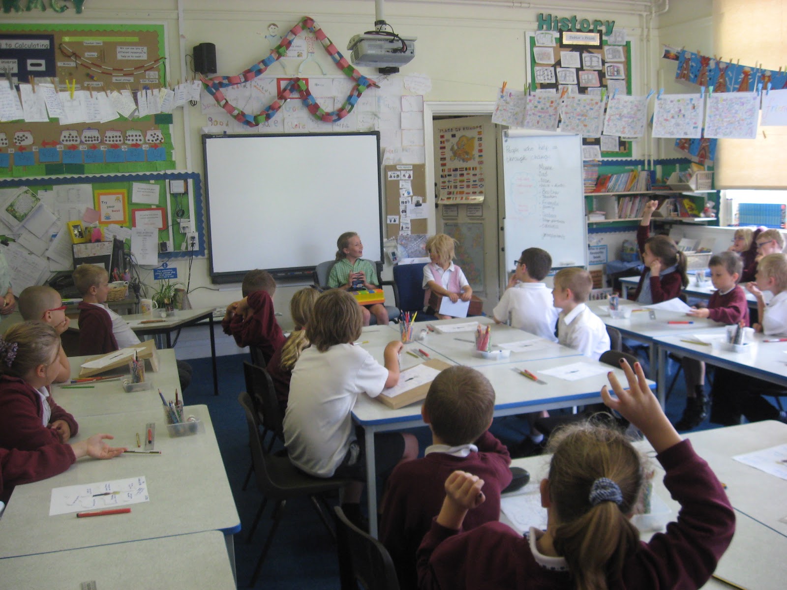 The Bowhill Year Three Blog: Perfect Peter arrives in 3.1....really.