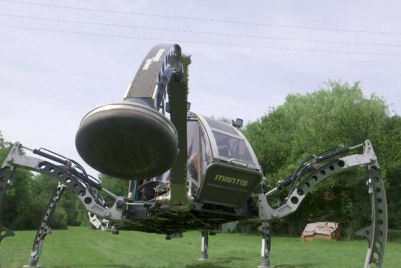 Guinness dubs six-legged walking robot the world's largest