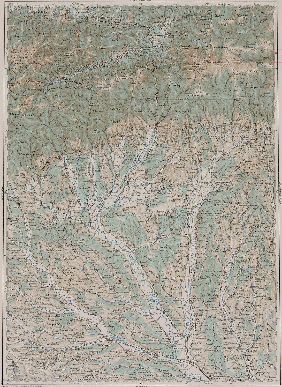 Oltenia Istorica: Harti vechi Oltenia