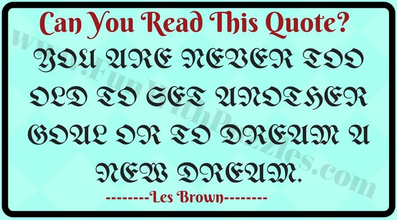 Can You Read This? Visual Brain Teasers Answers for Adults