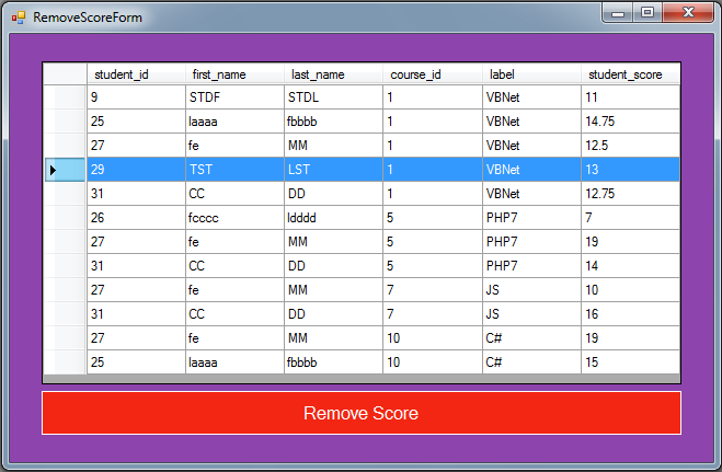C# Students Information System Source Code - C#, JAVA,PHP, Programming ...