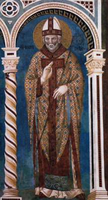 ORTHODOX CHRISTIANITY THEN AND NOW: Saint Rufinus, Bishop of Assisi