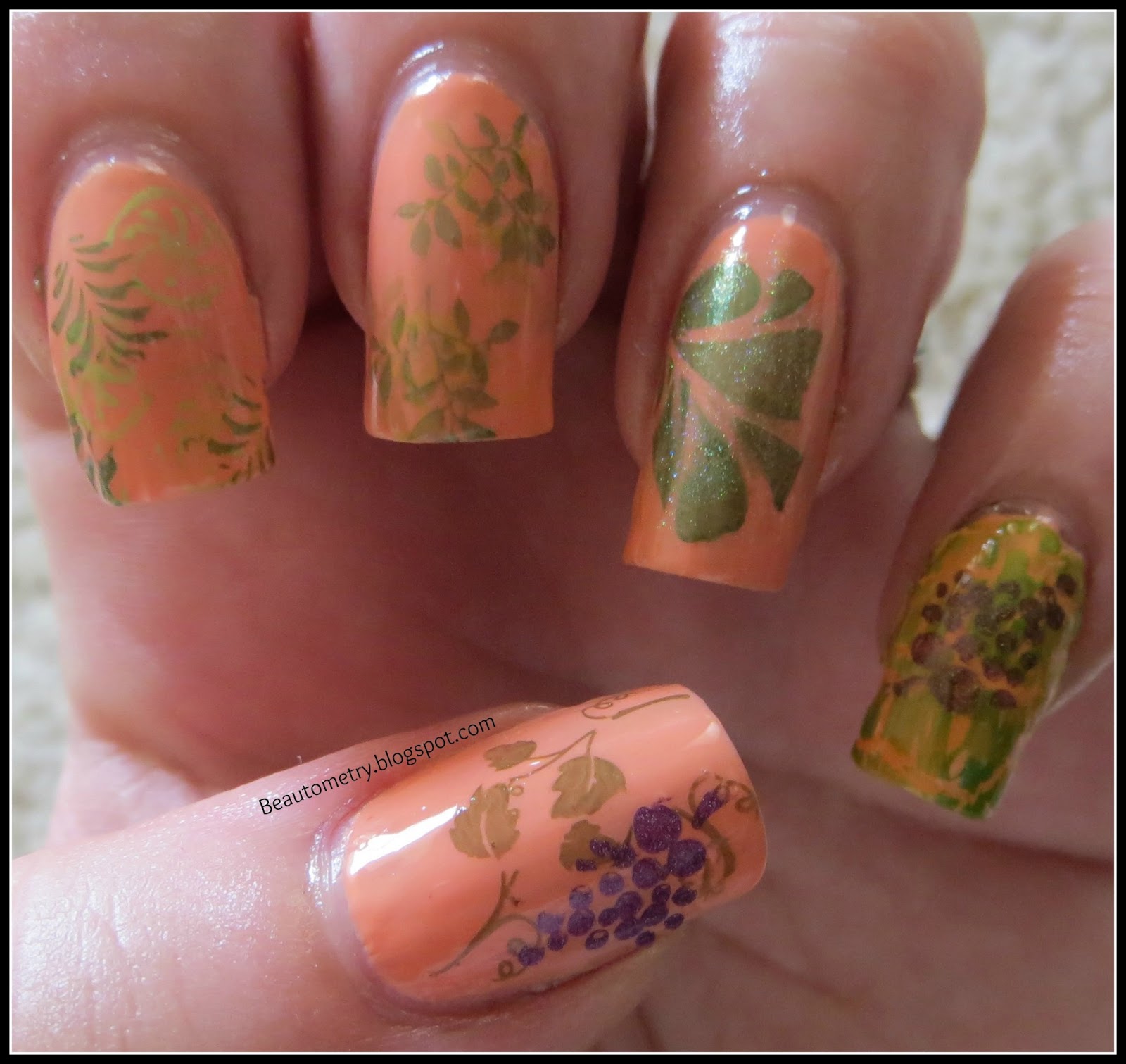 Beautometry: Seven Deadly Sins Nail Art Challenge: Gluttony - Cocktail ...