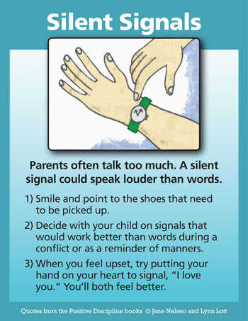 Positive Discipline: SILENT SIGNALS
