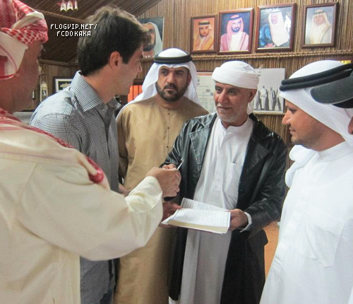 Kaka & His Family in Dubai | Real Madrid vs Levante 2012