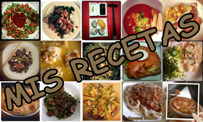 Las cosas de Maku: MIS RECETAS