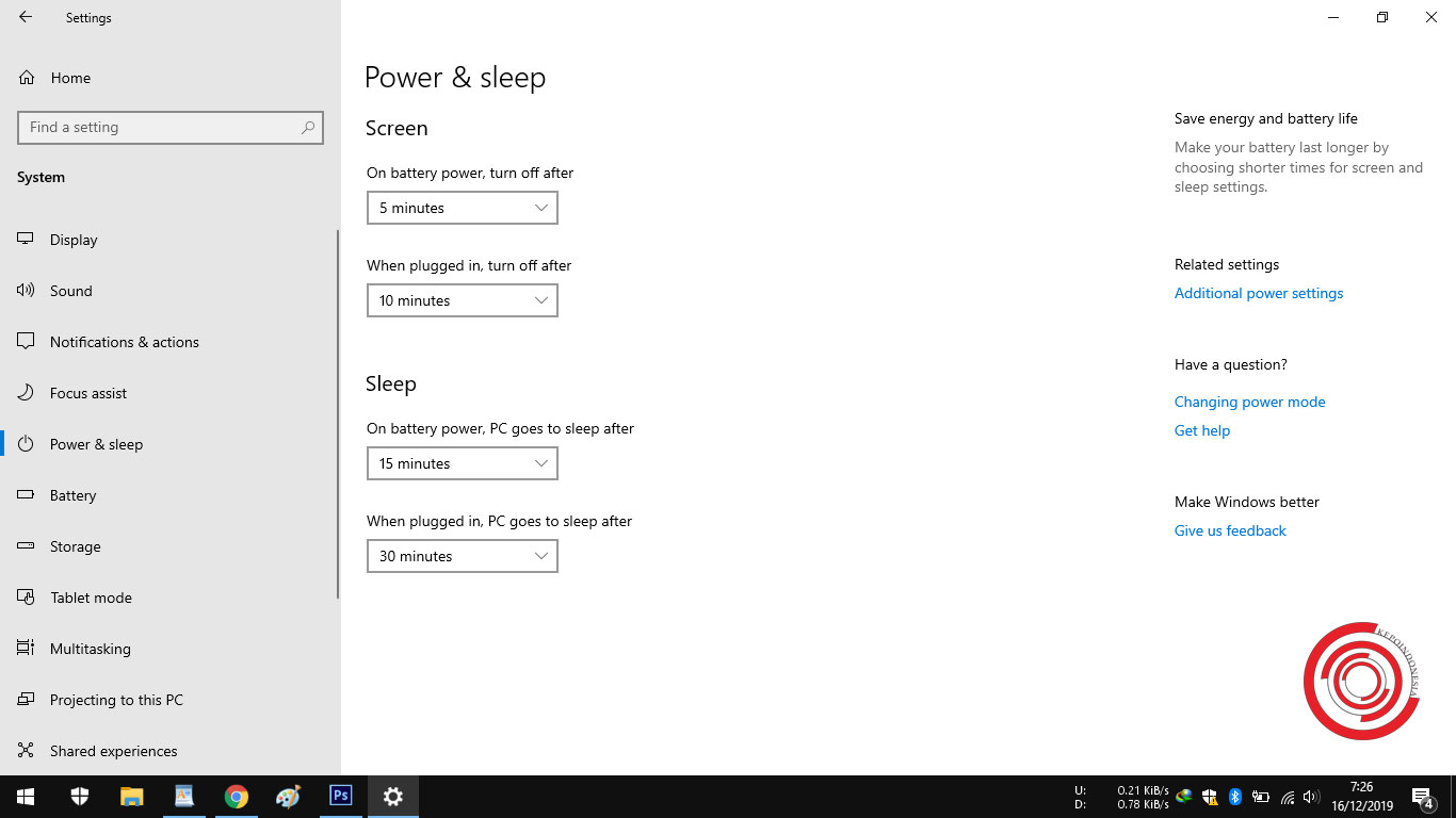 Cara Mengatur Waktu Layar Mati di Komputer dan Laptop - KEPOINDONESIA