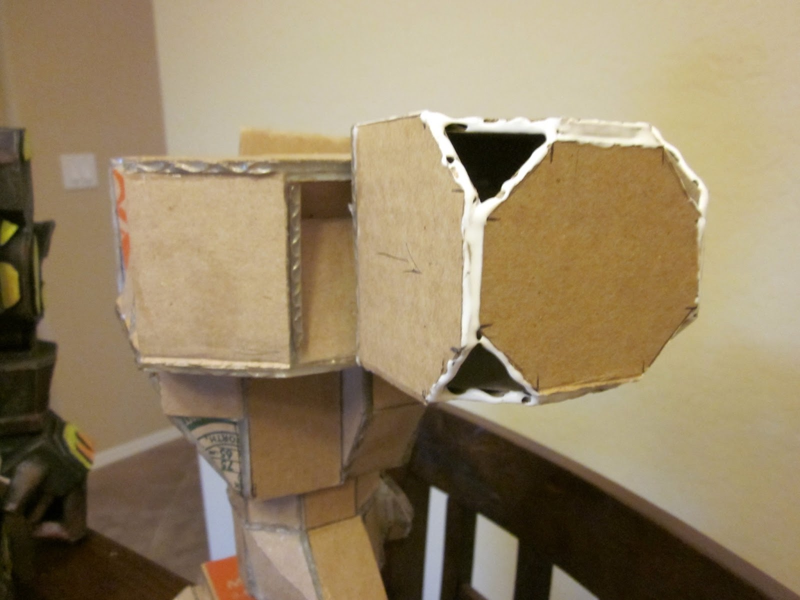 Artist Aaron M Childs: Cardboard Shoulder Joints