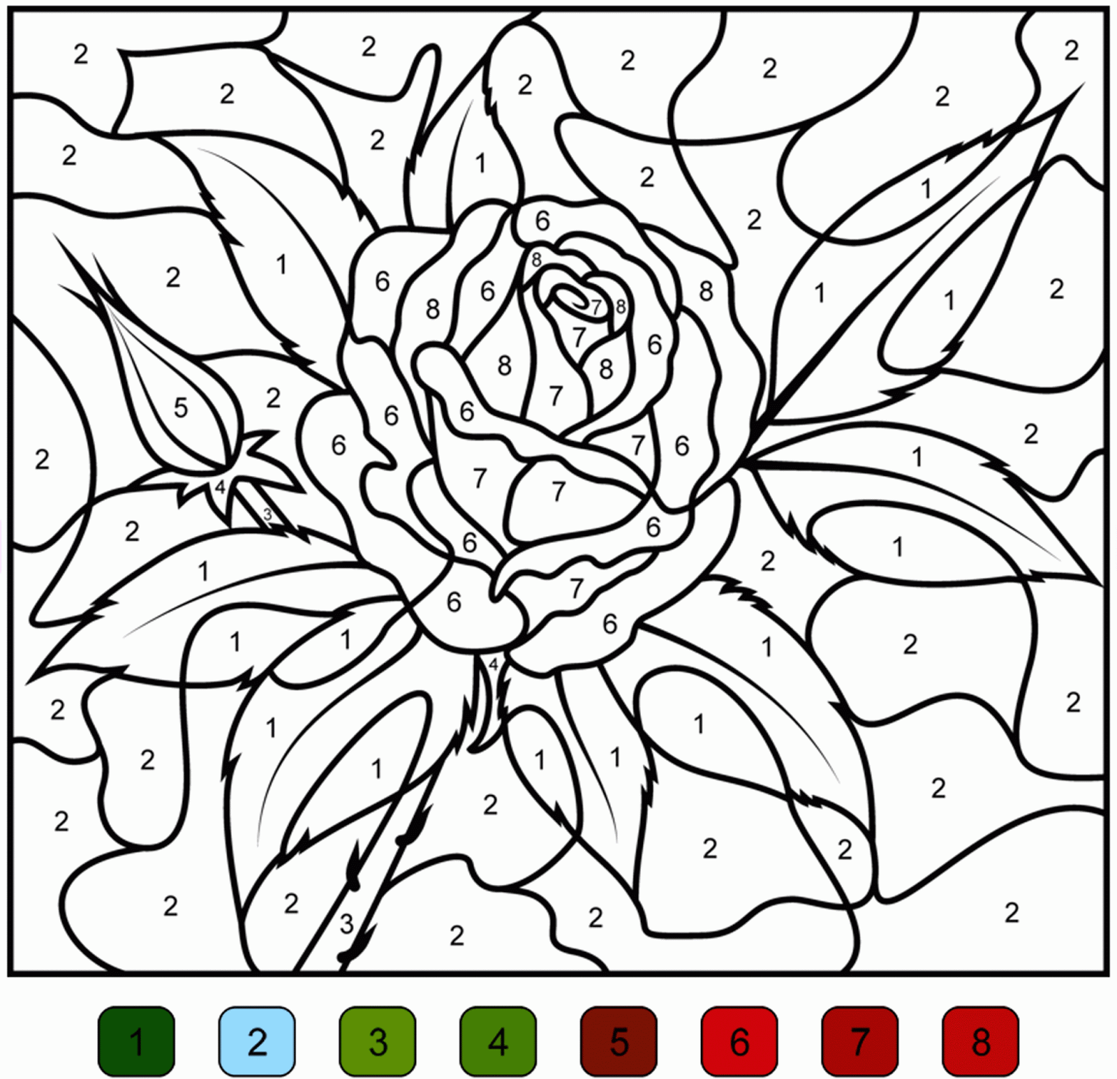 Imágenes para colorear con muestras - Imagui