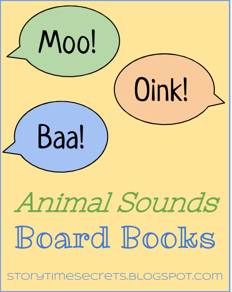 Story Time Secrets: Animal Sounds Board Books