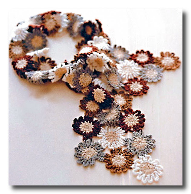 Ergahandmade: Crochet Scarf + Diagram