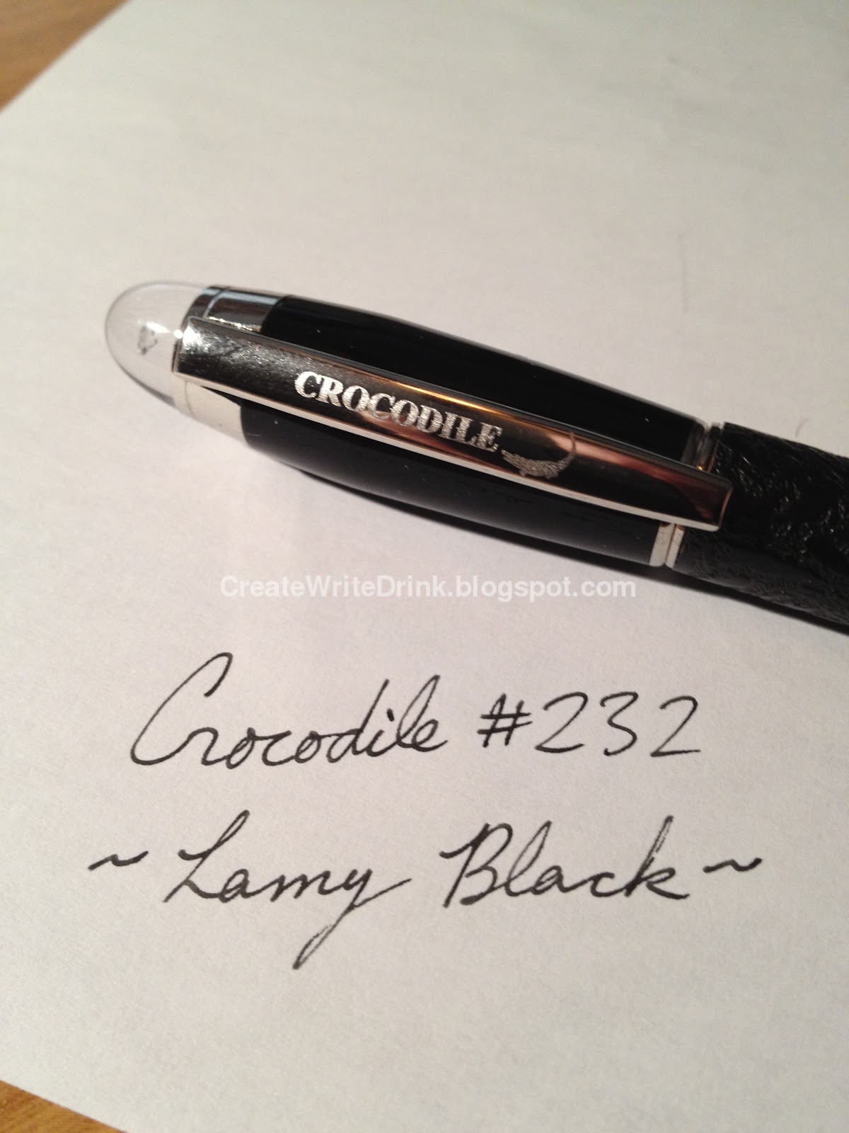 Built from Ink and Tea: A Review of the Crocodile #232 Black Leather ...