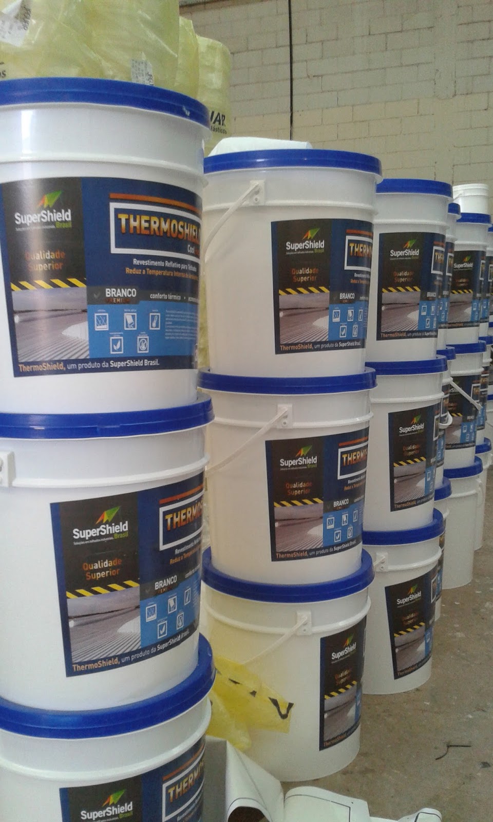 ThermoShield Cool Roofs Revestimento refletivo para telhados e paredes ...