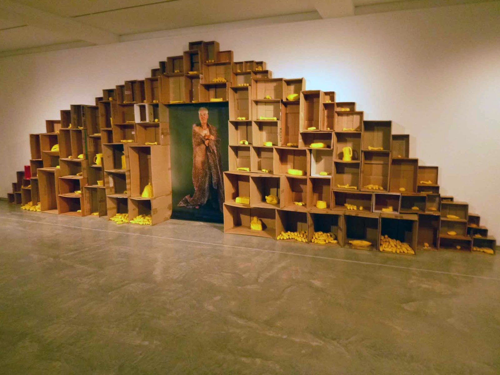 Thoughts are like fishes: Fiona Hall gives a dog a bone