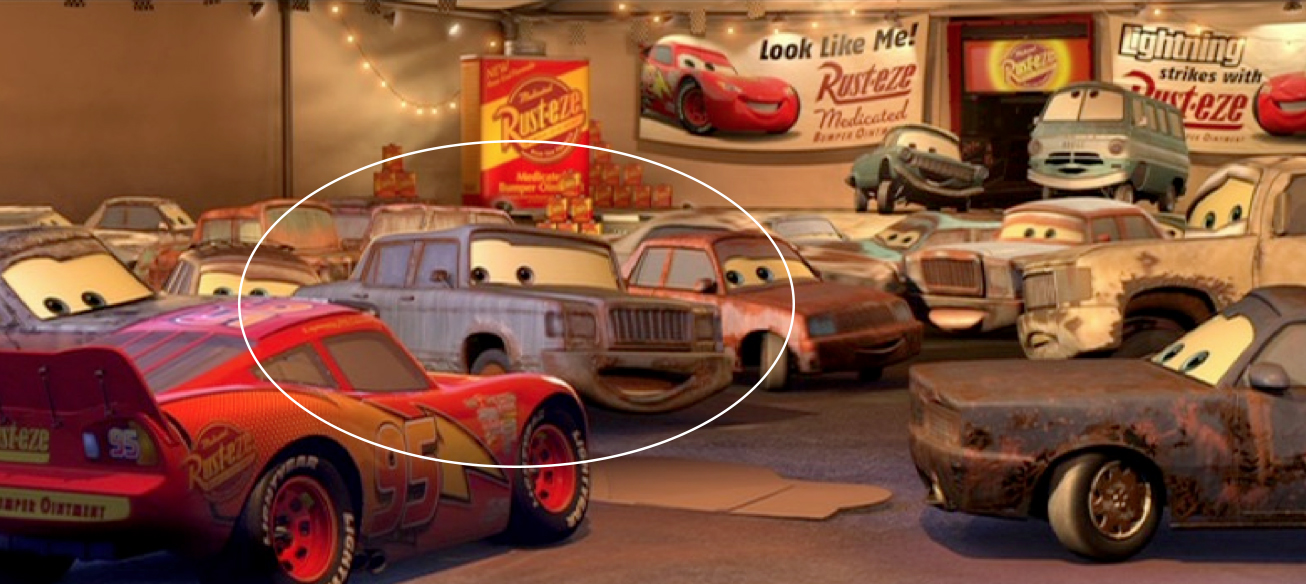Dan the Pixar Fan: Cars: Michael Sparkber