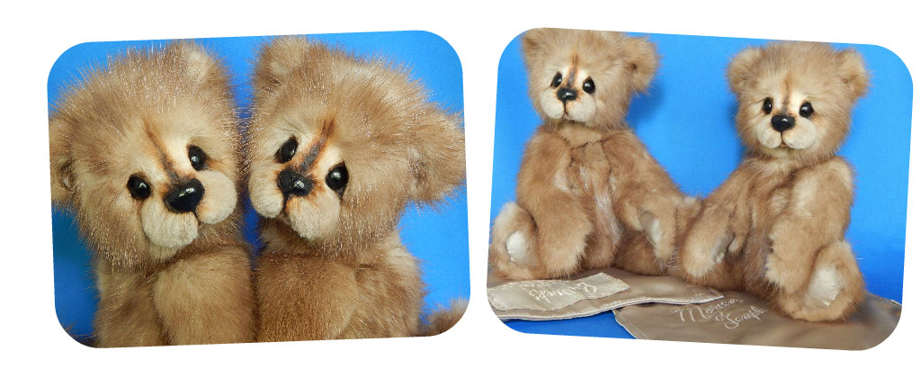 Designed By Kathy Myers: Custom Twin Teddies