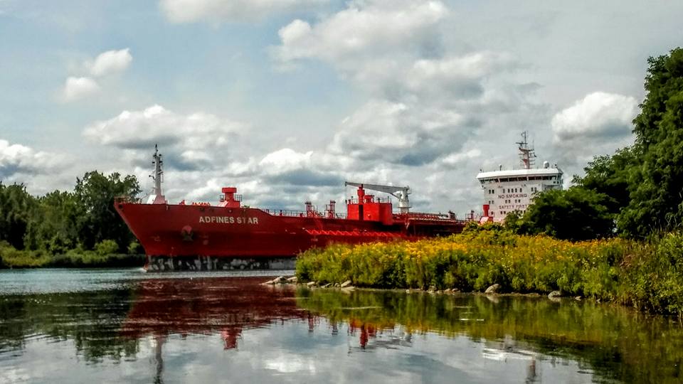 Industrial History: Eisenhower Lock on St. Lawrence Seaway