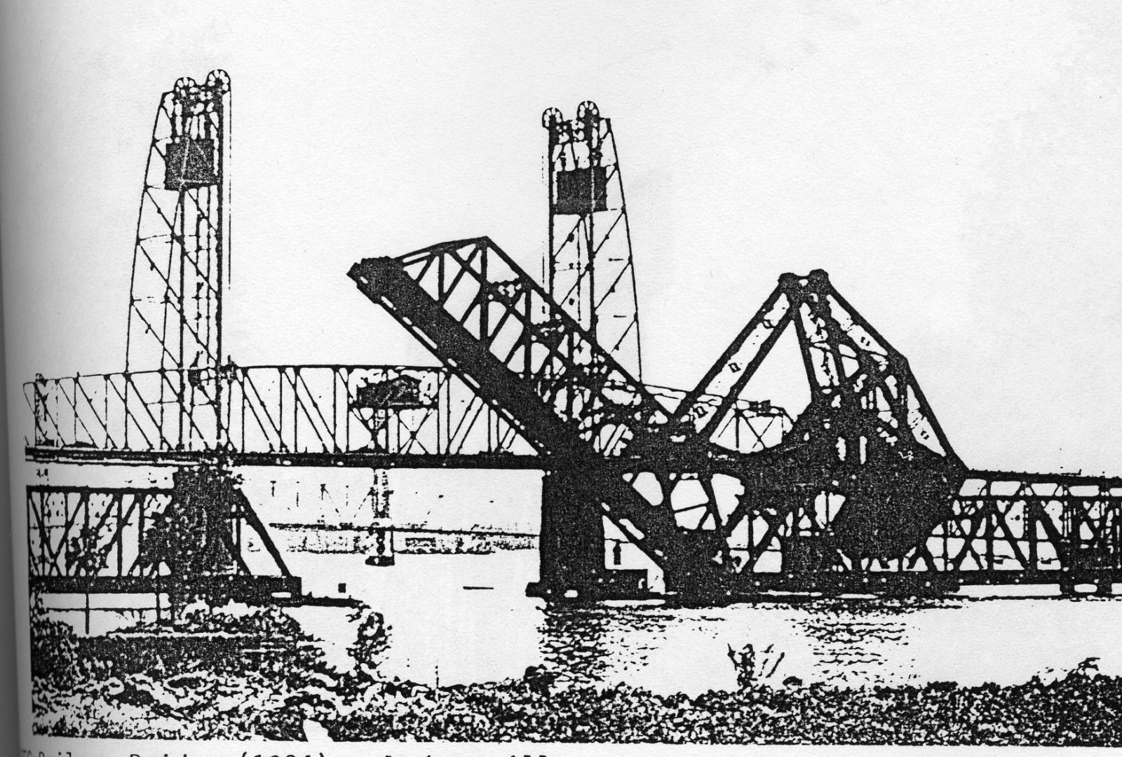 Industrial History: 1925 FEC Bridge over St. Johns River in ...