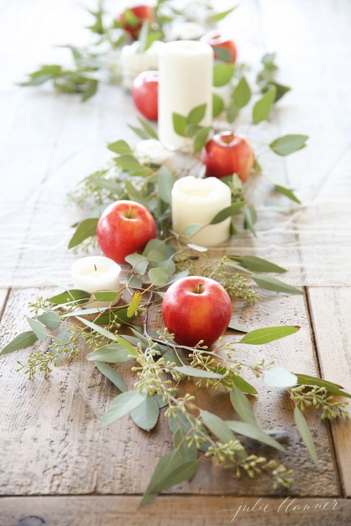 Aly Dosdall: fall apple decor ideas