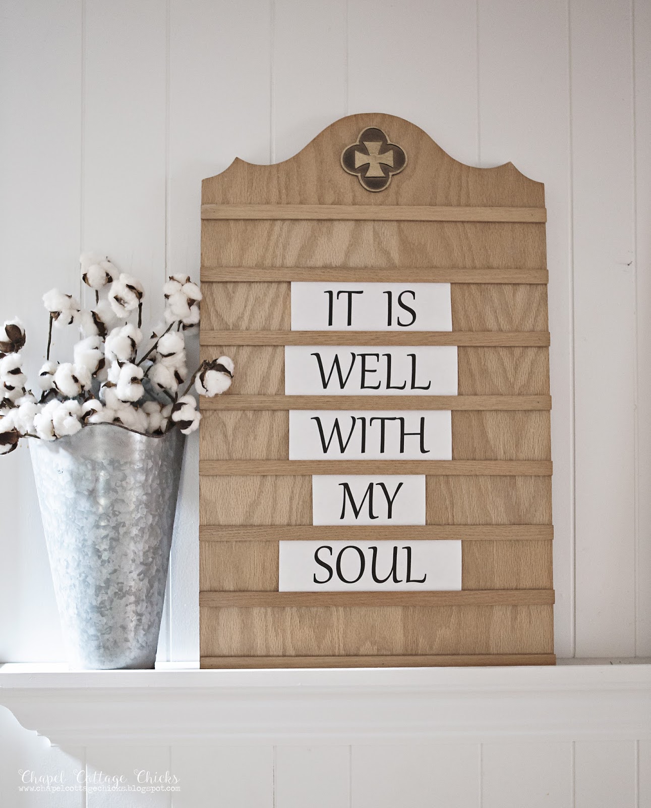 Chapel Cottage Chicks: Simple DIY Sign