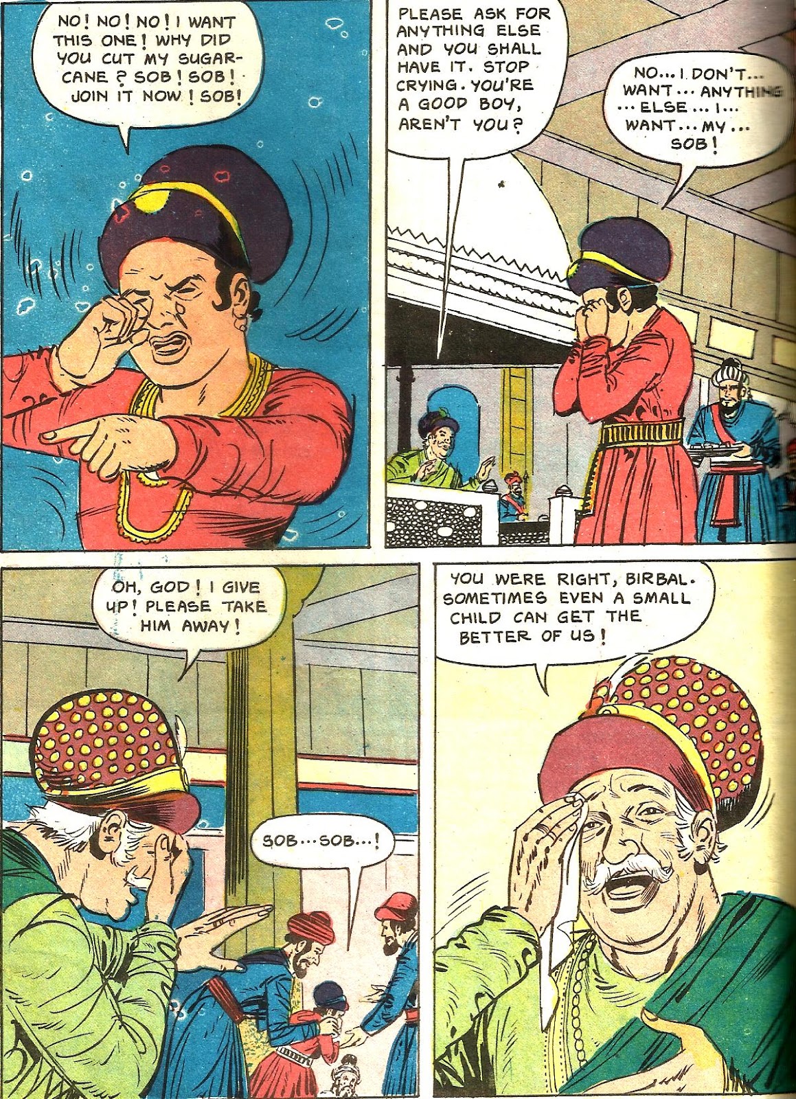 Manash (Subhaditya Edusoft): The Birbal Comics : The Clever Birbal was ...