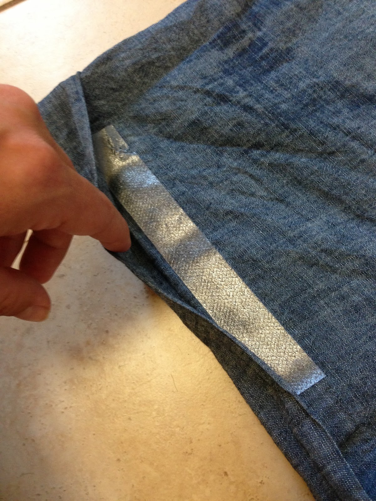Food. Fashion. Home.: Quick fix for Pants Pocket Buldge